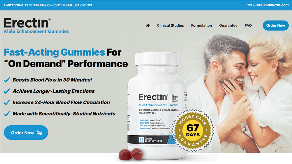 Erectin Male Enhancement Gummies